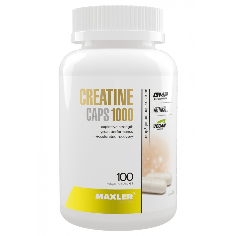 Креатин Maxler Germany Creatine 1000 Caps, 100 капсул