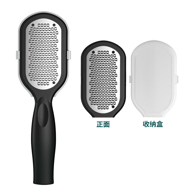 Инструмент для педикюра, инструмент для шлифовки стоп, средство для удаления омертвевшей кожи, скребок для стоп, средство для удаления мозолей на пятках и стопах, пилка для ног, наностекло.