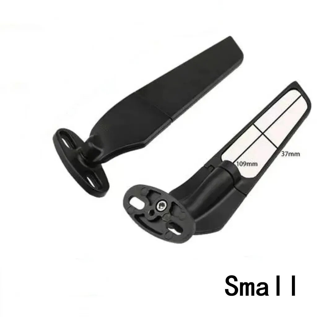 Зеркало заднего вида Small Size черное для мото NINJA