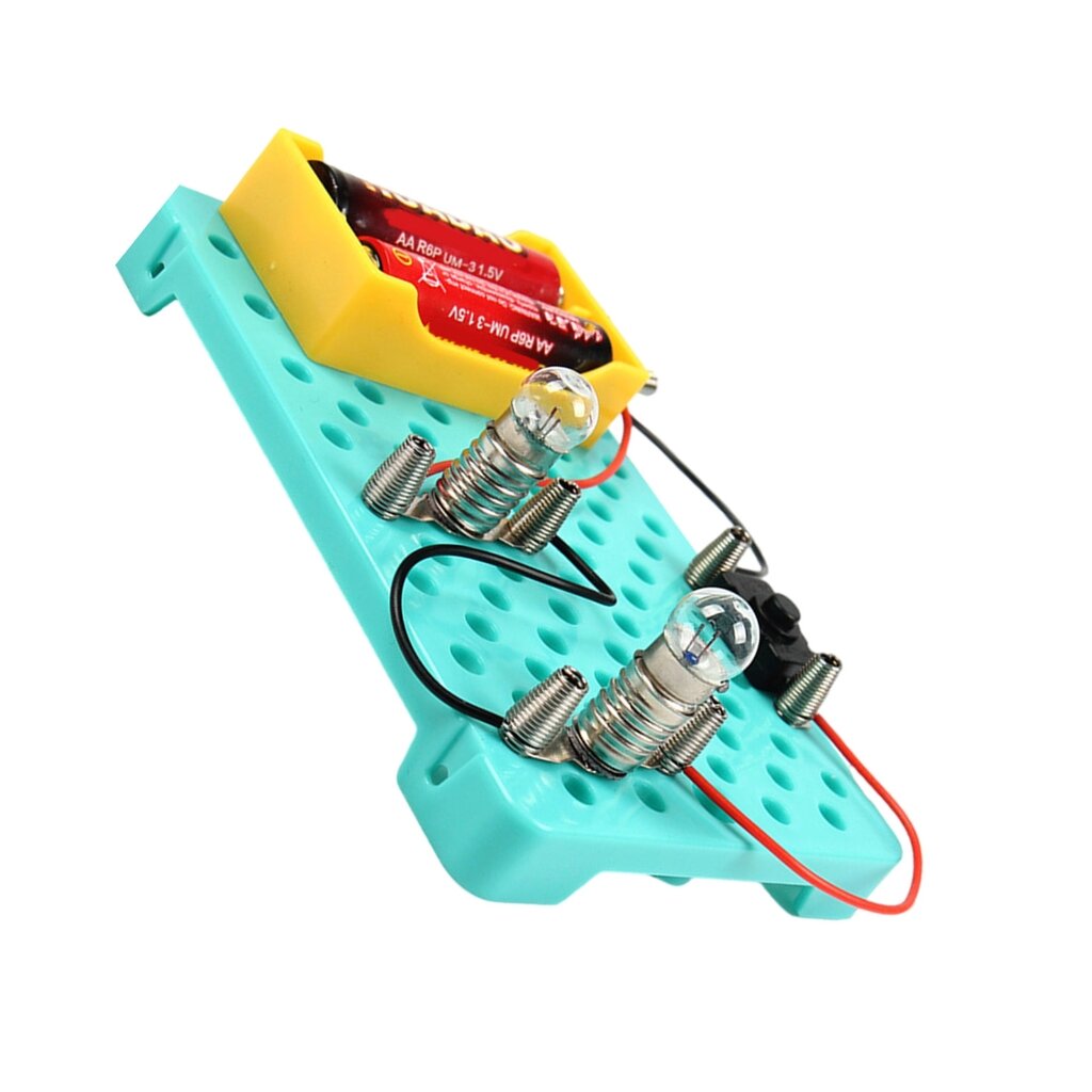 Эксперимент с последовательными и параллельными цепями Электронный Эксперимент По Физике Цепей Учебное пособие для школьных лабораторий образования