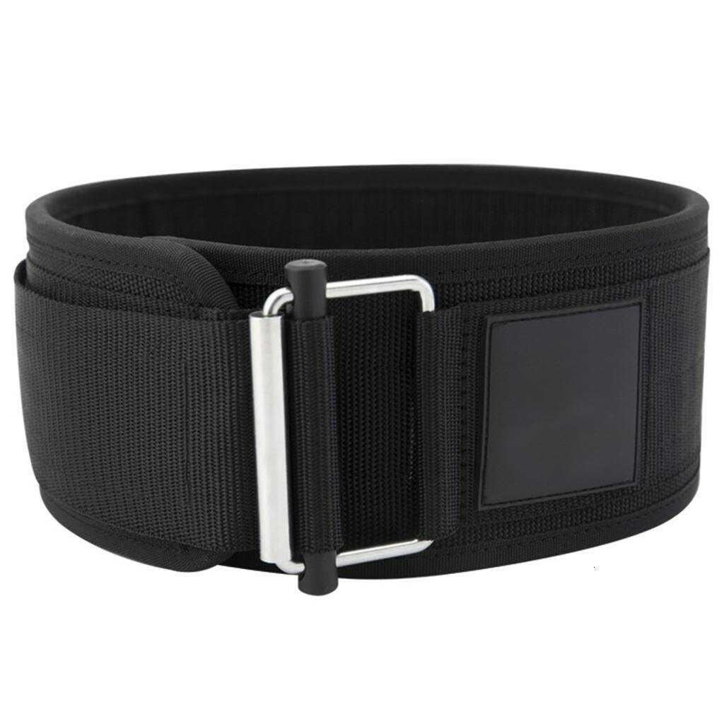 Пояс для тяжелой атлетики, Черный - L