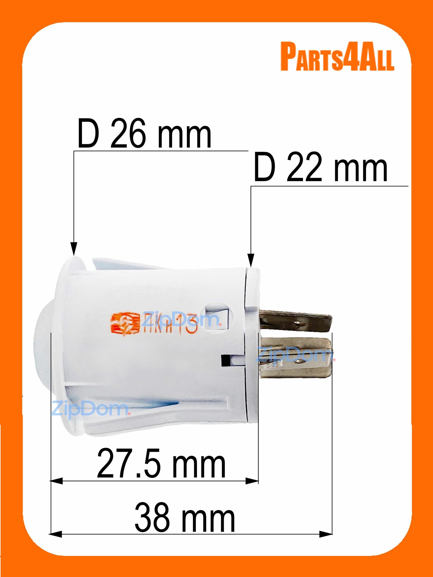 Кнопка розжига ПКН 13 для газовых плит Flama