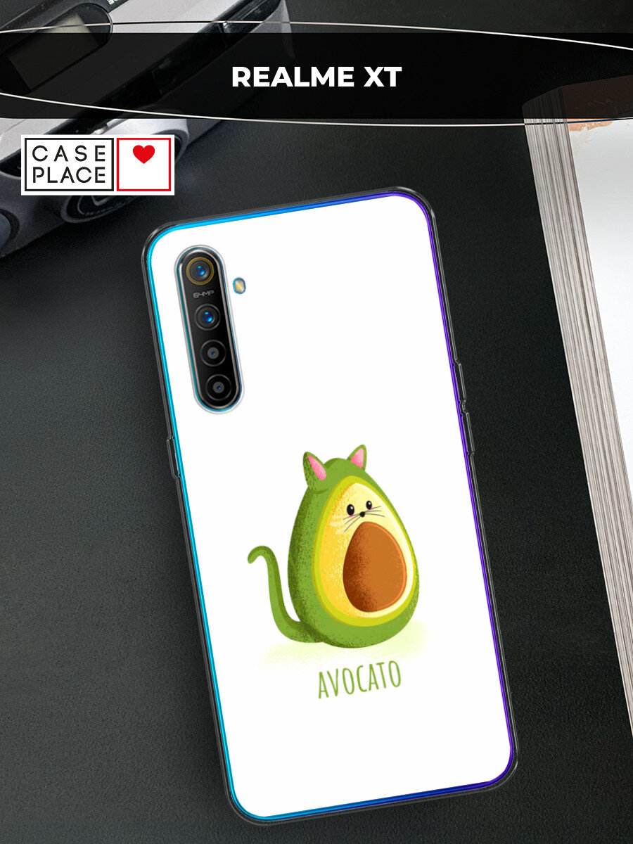 Чехол на Realme XT / Реалми XT с принтом Avocato
