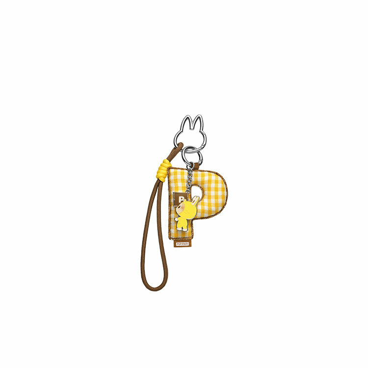 Подвески-буквы унисекс POP MART The Monsters LABUBU "Pin For Love", один бокс, Confirmed-P(Open)