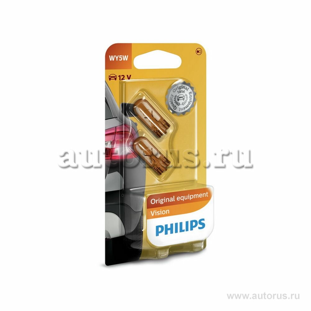 Лампа 12V H4 55W PHILIPS LongLife EcoVision 1 шт. блистер 12342LLECOB1