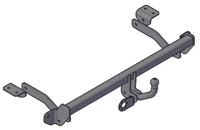 Фаркоп Peugeot Partner L1 2008-2018, 2018-, Citroen Berlingo L1 2008-2018, 2018-, Toyota Proace City L1 2019-, Opel Combo L1 2018-, Peugeot Rifter L1 2019-, условно-съемный,(без электрики) Трейлер.9510