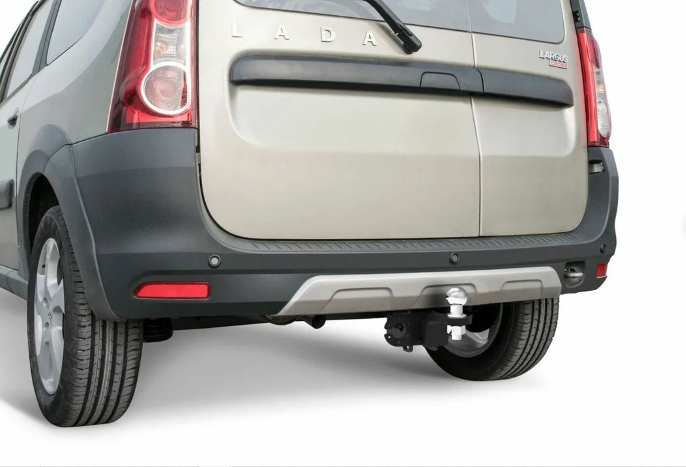 Фаркоп под квадрат Lada Largus (вкл. Cross) 2012- BERG F.6017.005