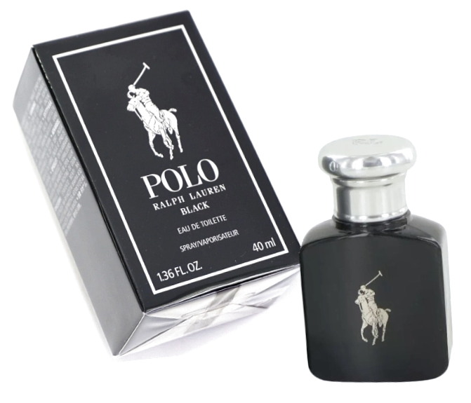 Мужская туалетная вода Ральф Лорен Поло Блек 40 мл - Ralph Lauren Polo Black парфюм
