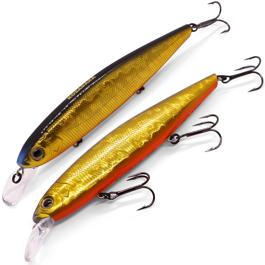 Воблер Kosadaka Balisong XS 130SP суспенд, 130мм, 23г, 1.2-2.2м; HGBL