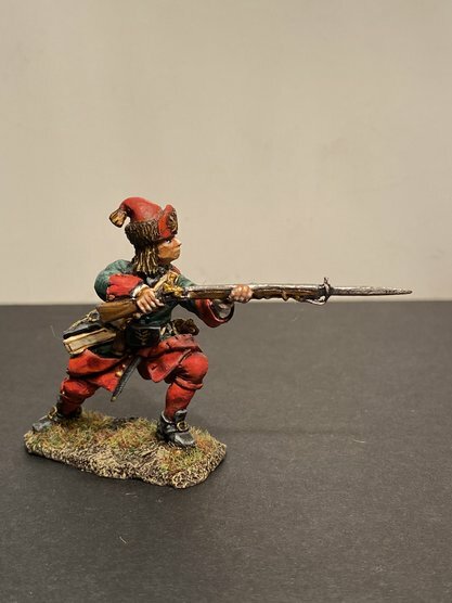 5230ТБ ВИМ, русский гренадер колющий штыком, Северная война, 1/35