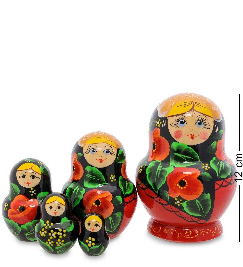 Матрешка 5м "Аксинья" A2099901 Народные промыслы, Дерево липа, краски, лак