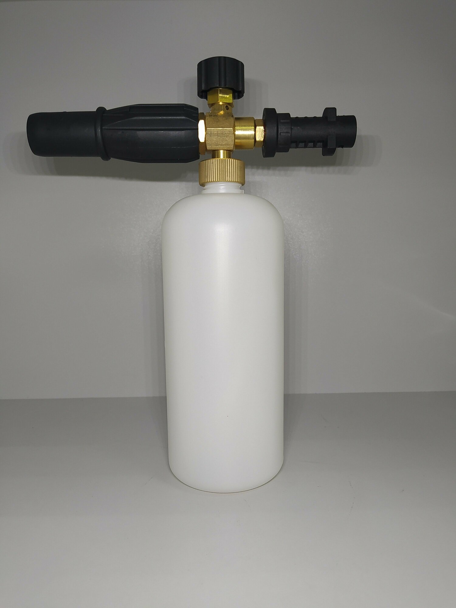 Пенораспылитель / пеногенератор для автомойки ВТ-540500 (Аналог LS3) с пластиковым адаптером Karcher