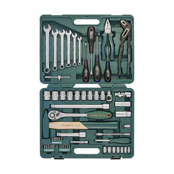 JONNESWAY S04H52460S набор инструмента универсальный 1 / 4, 1 / 2dr, 60 предметов\