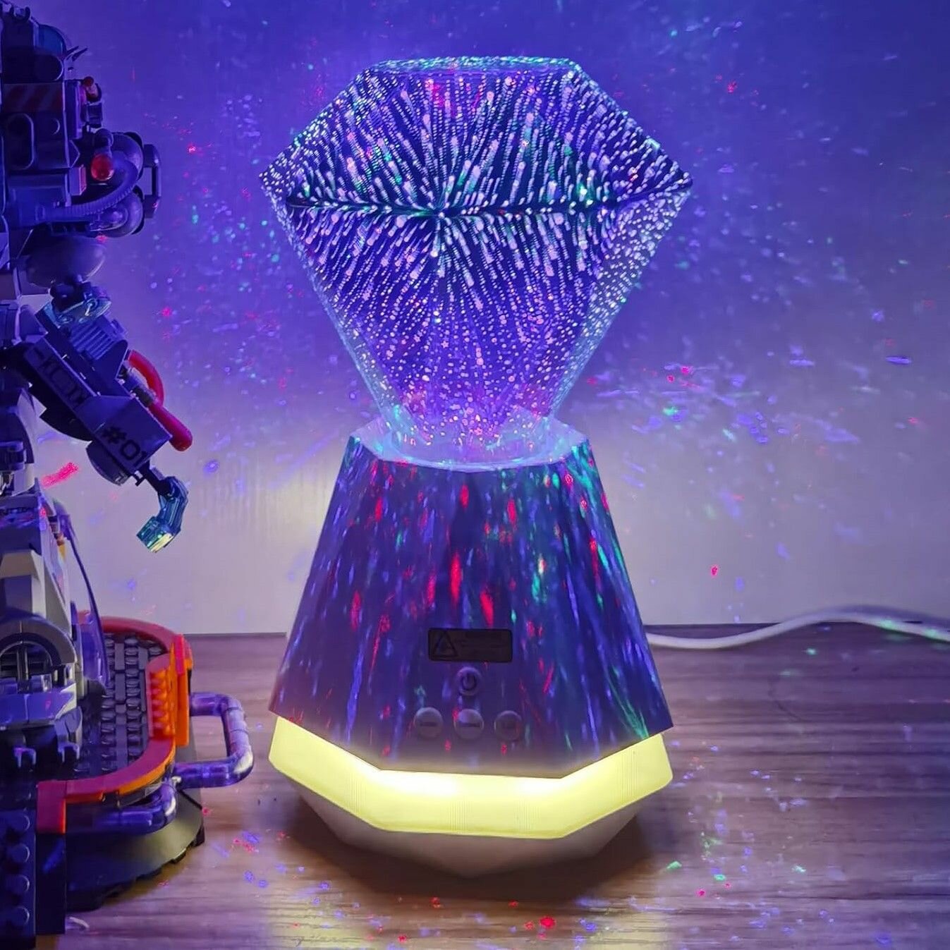 Лазерный ночник Diamond Light c Bluetooth колонкой