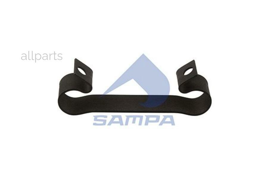 SAMPA 114209 пластина тормозной колодки! фиксирующая\ SAF SK RS 9042/11242