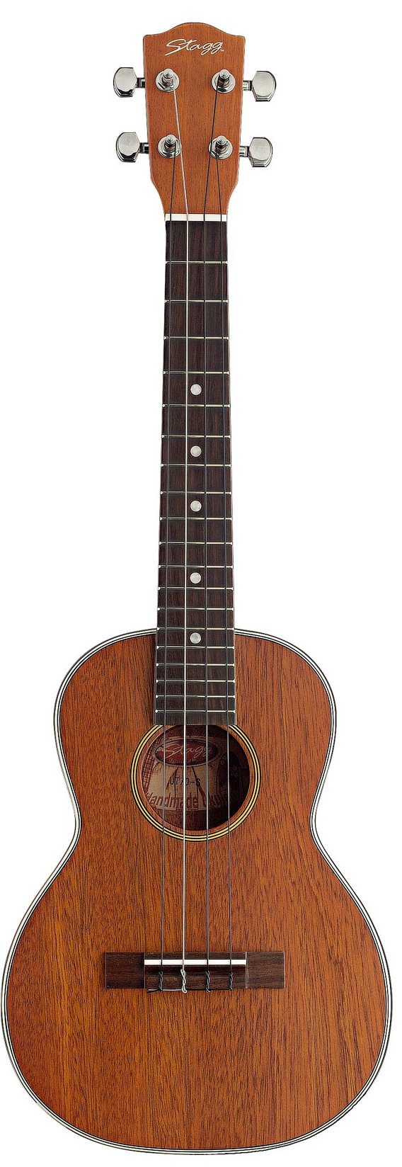 STAGG UT70-S-укулеле тенор, Дека, низ, обечайки и гриф: красное дерево, накладка грифа и мостик: палисандр, 19 ладов, мензура: 432 мм, цвет: натуральный дерево, в комплеке с чехлом