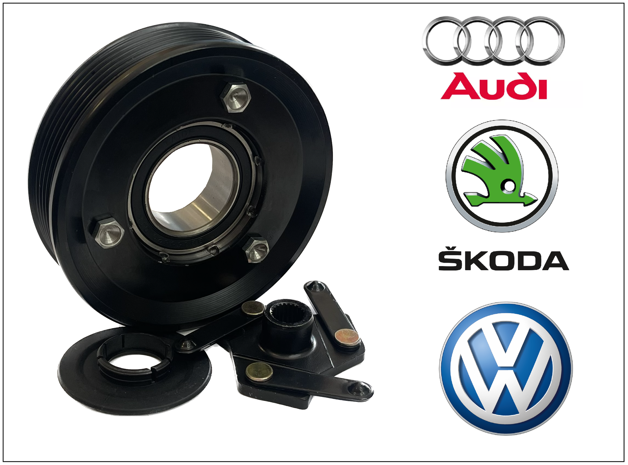 Муфта компрессора кондиционера AUDI Skoda VOLKSWAGEN Jetta Beet Golf Variant Skoda Rapid Yeti Superb