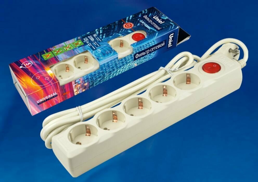 Сетевой фильтр Uniel UL-00001748