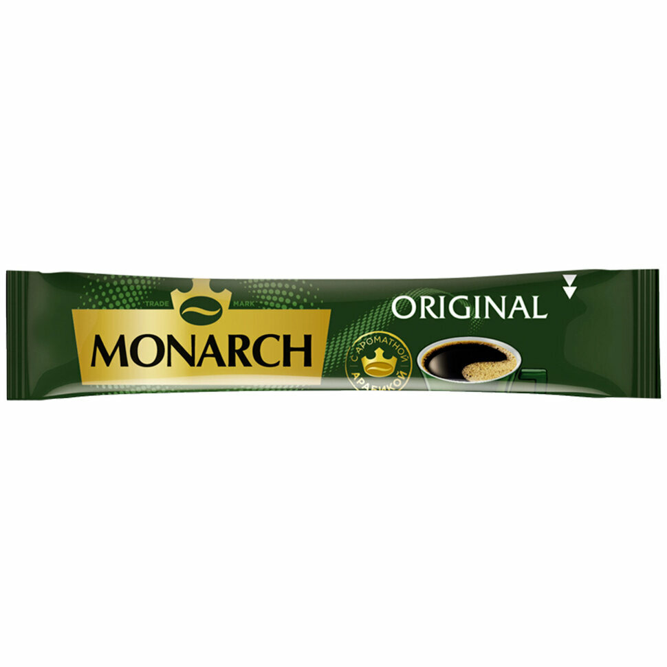 Кофе растворимый порционный MONARCH "Original", пакетик 1,8 г, сублимированный, 60 штук, 623638