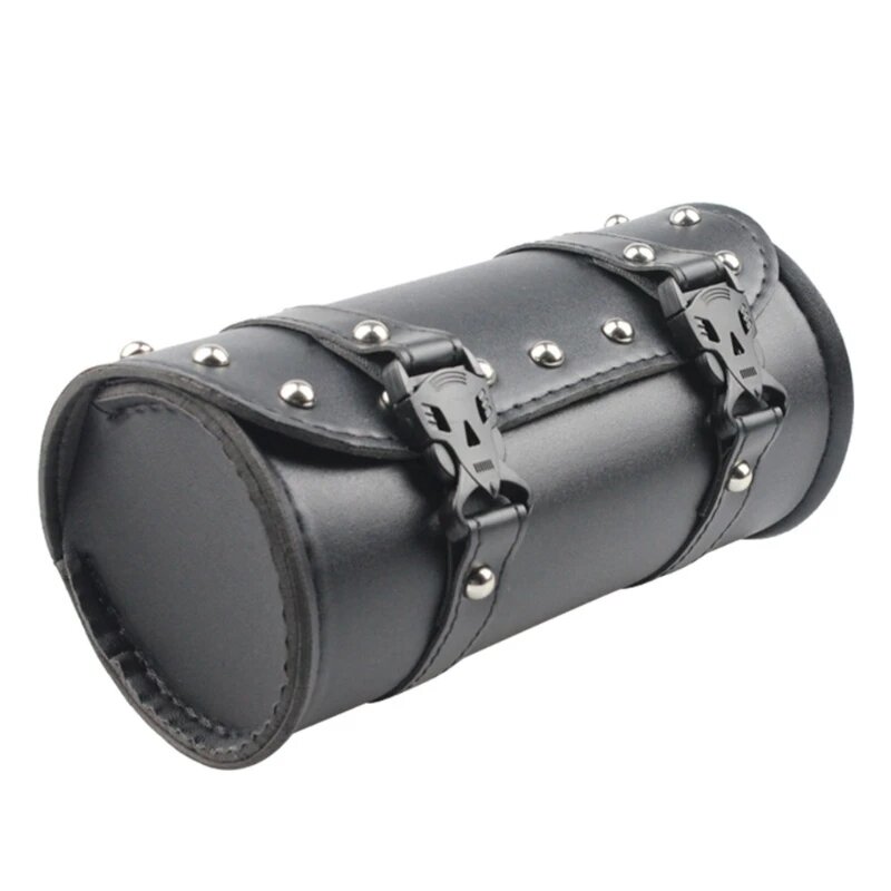 1 шт. водонепроницаемый кожаный чехол для мотоцикла для вилок, седельных сумок, черная сумка на руль, аксессуары для мотоцикла, электровелосипеда