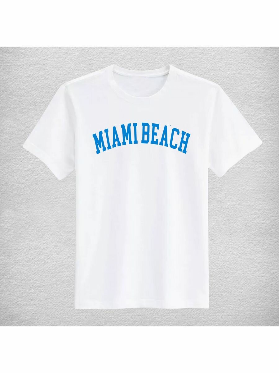 Футболка майами miami пляж
