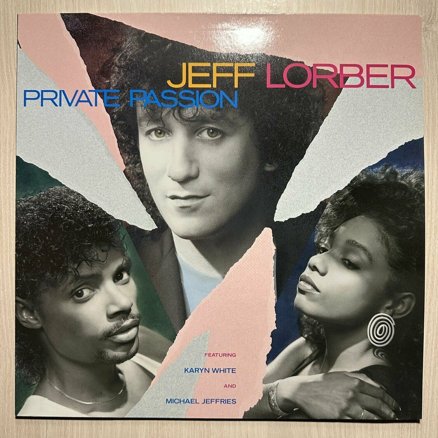 Виниловая пластинка Jeff Lorber Featuring Karyn White And Michael Jeffries Private Passion (Германия 1986г.)