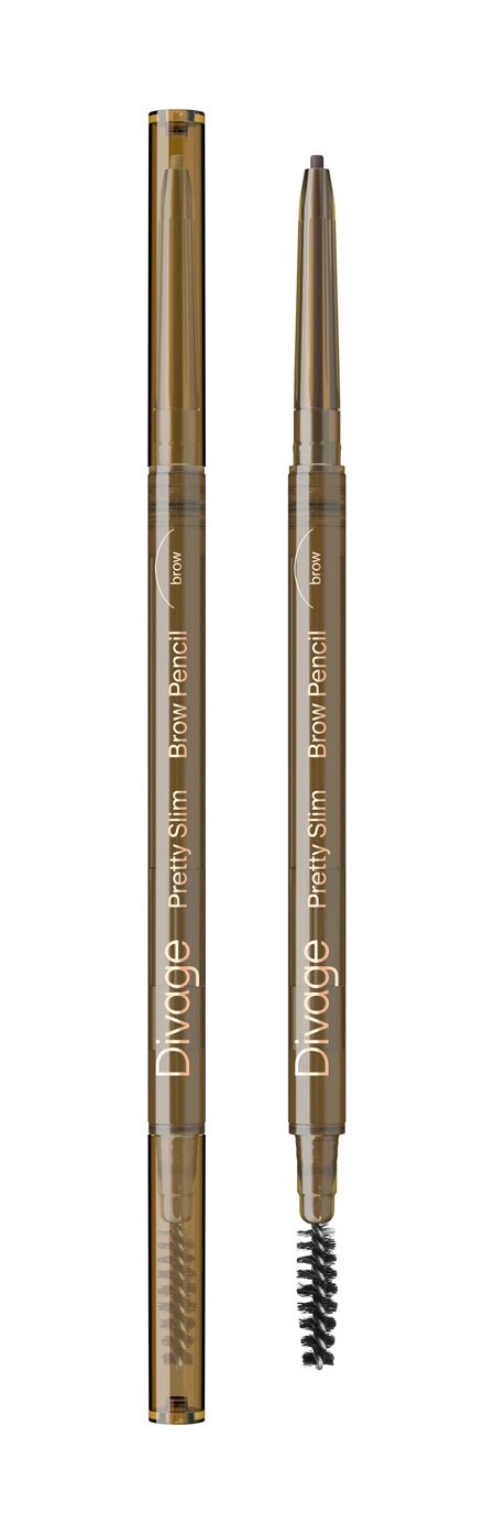 DIVAGE Карандаш для бровей Slim, 0,06 г, 01