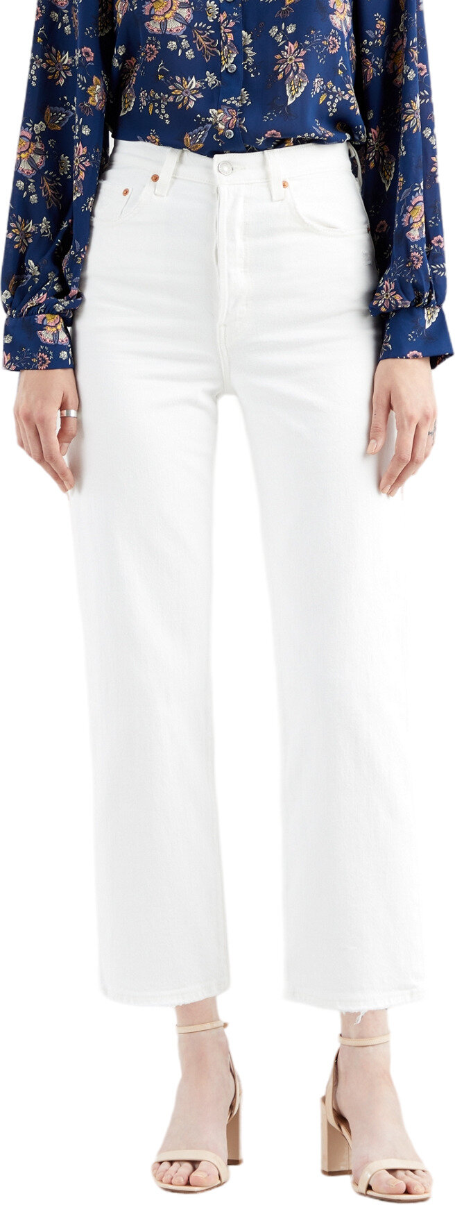 Джинсы RIBCAGE STRAIGHT ANKLE 