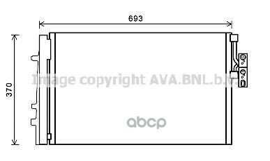 Радиатор кондиционера Ava арт. BWA5479D