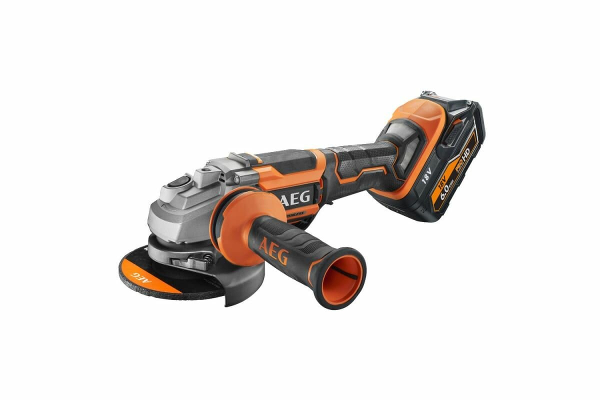 Бесщеточная угловая шлифмашина AEG BEWS18-125BL PX-602C 4935464422