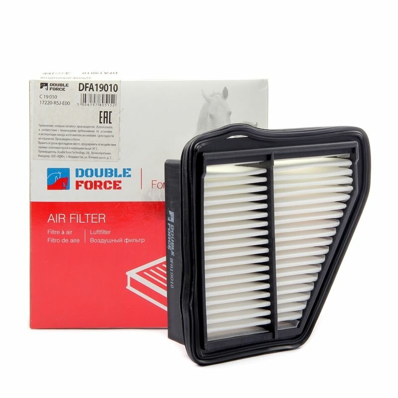 Фильтр воздушный DOUBLE FORCE арт. DFA19010 HONDA CIVIC hatchback FN, FK 20082012