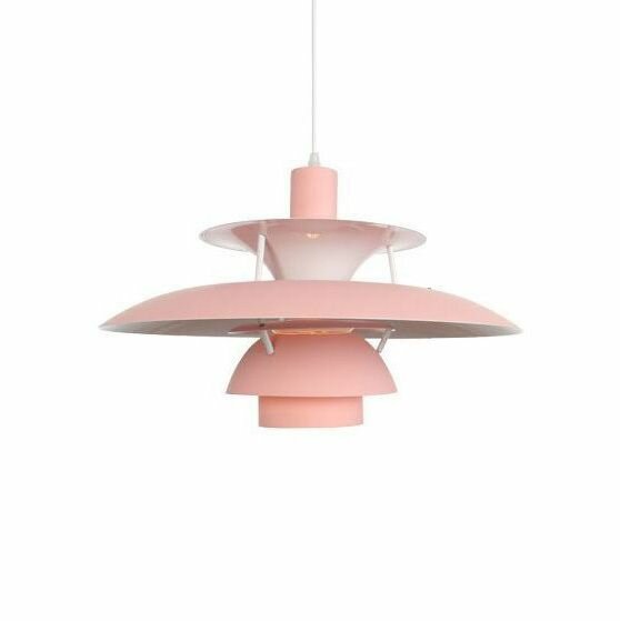 Светильник подвесной потолочный Е27 60Вт PH 5 & PH 50 S розовый Blesslight