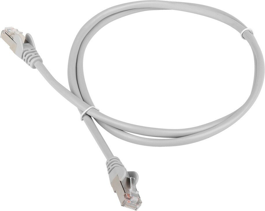 Патч-корд Lanmaster LAN-PC45/S6-0.5-GY FTP RJ-45 вил.-вилка RJ-45 кат.6 0.5м серый LSZH (уп:1шт)