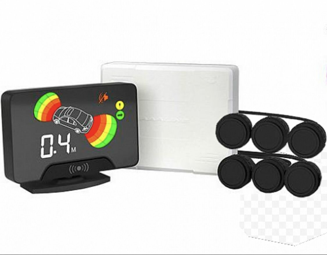 AAALine LCD-16 Inside Парктроник с датчиками внутренней установки (6шт)