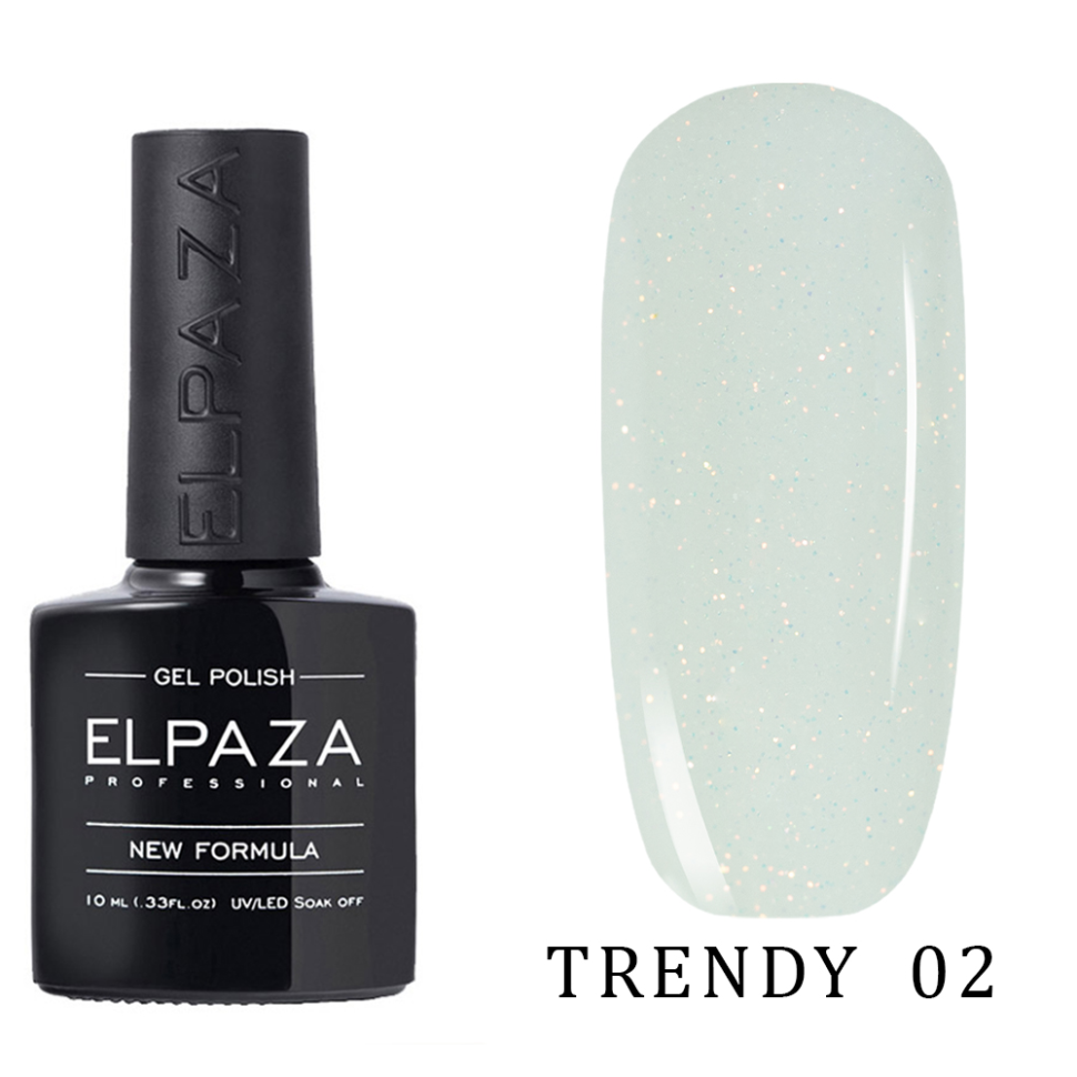 ELPAZA гель-лаки Trendy, 10 мл, № 02