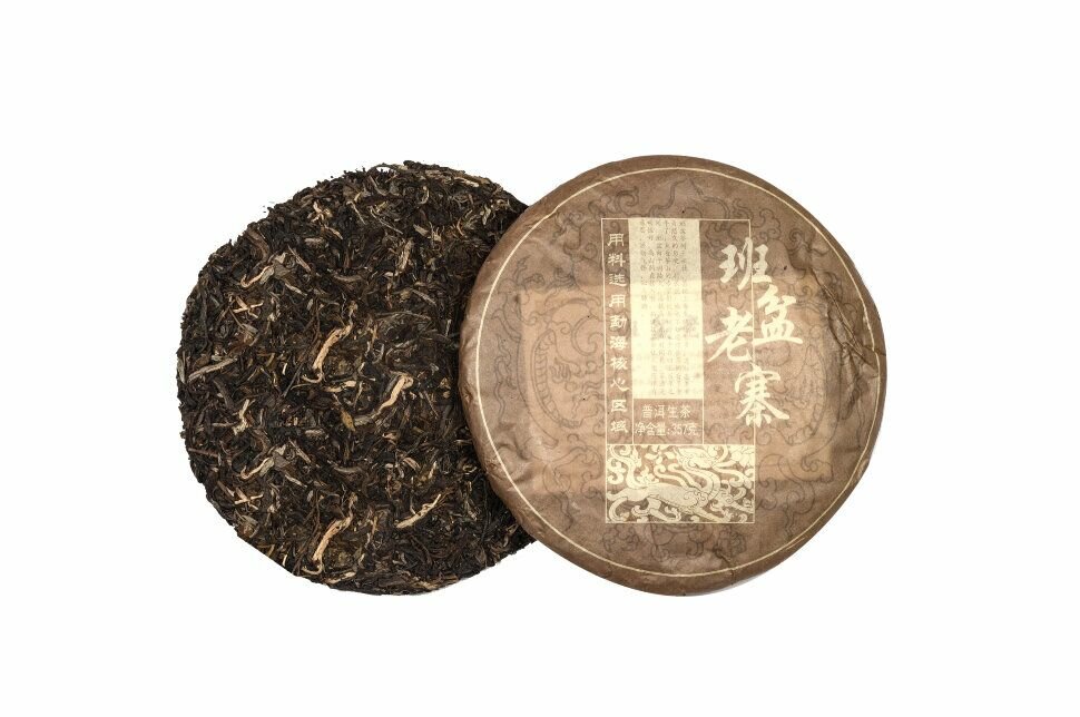 Шен Пуэр блин 357 г "Баньпэнь Лаочжан" (Юньнань Мэнхай), 2022 год