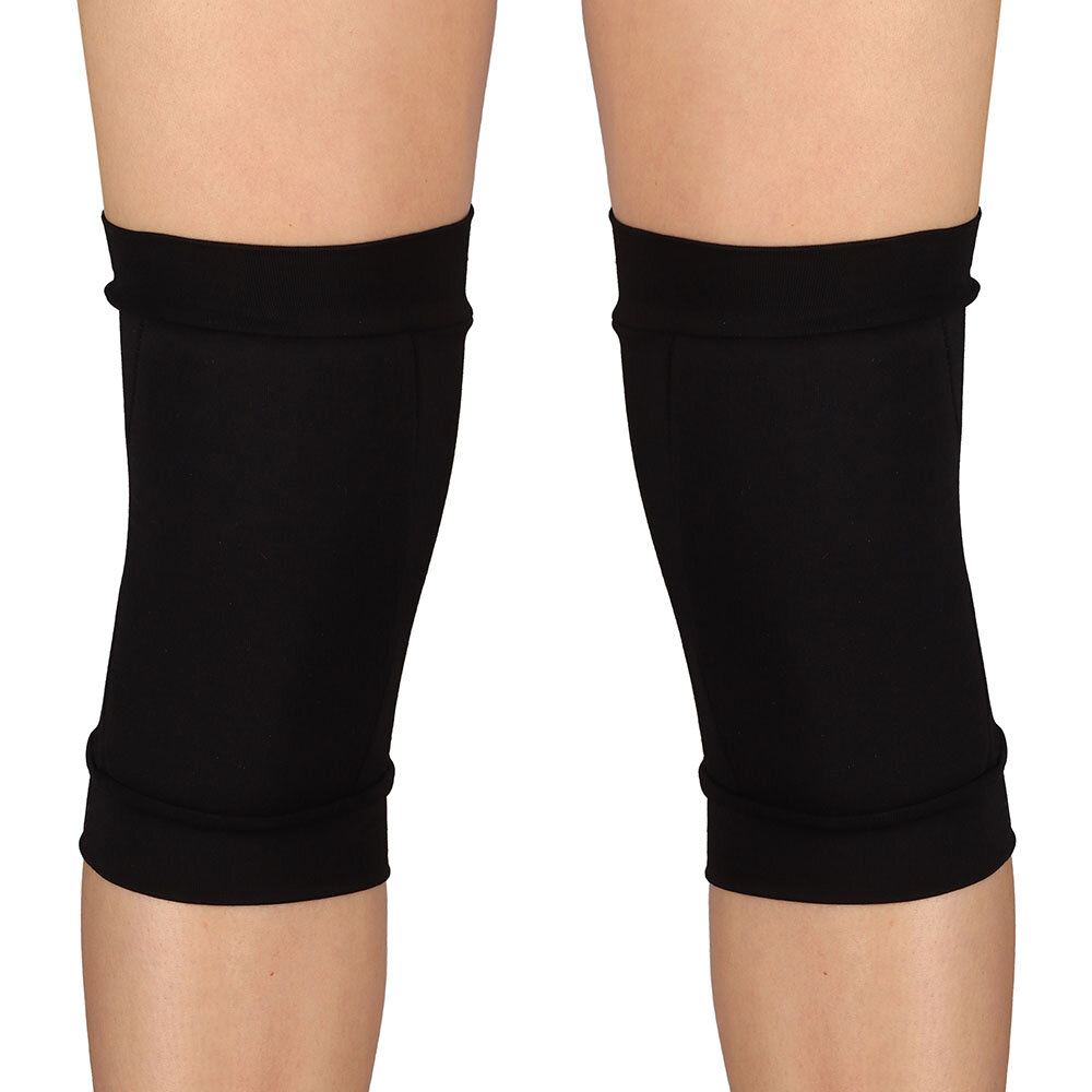 Наколенники для гимнастики и танцев Indigo Sm-113-bk черные размер S