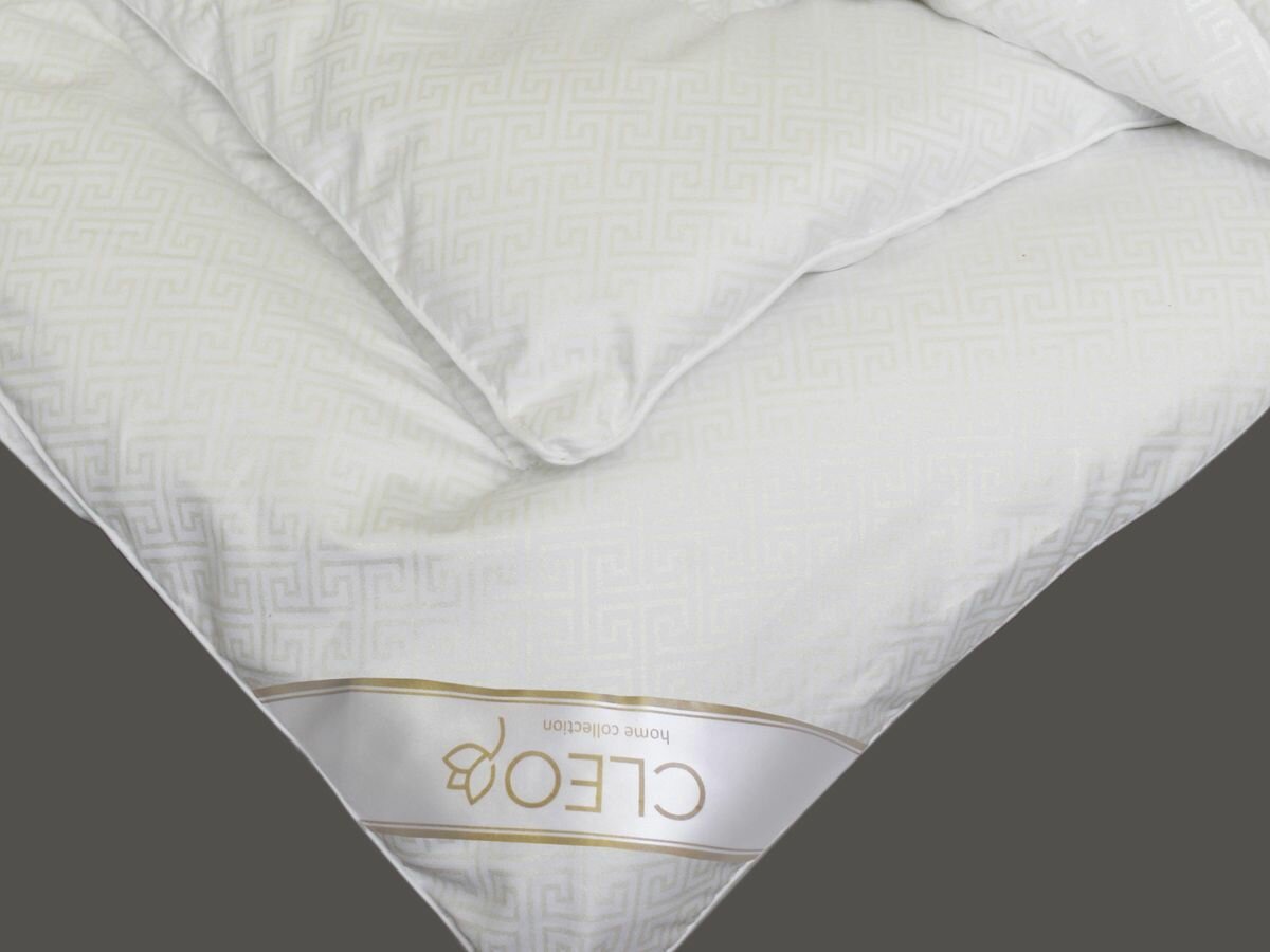 Одеяло 200х215 евро всесезонное Cleo Sweet Dreams тик инновационное микроволокно