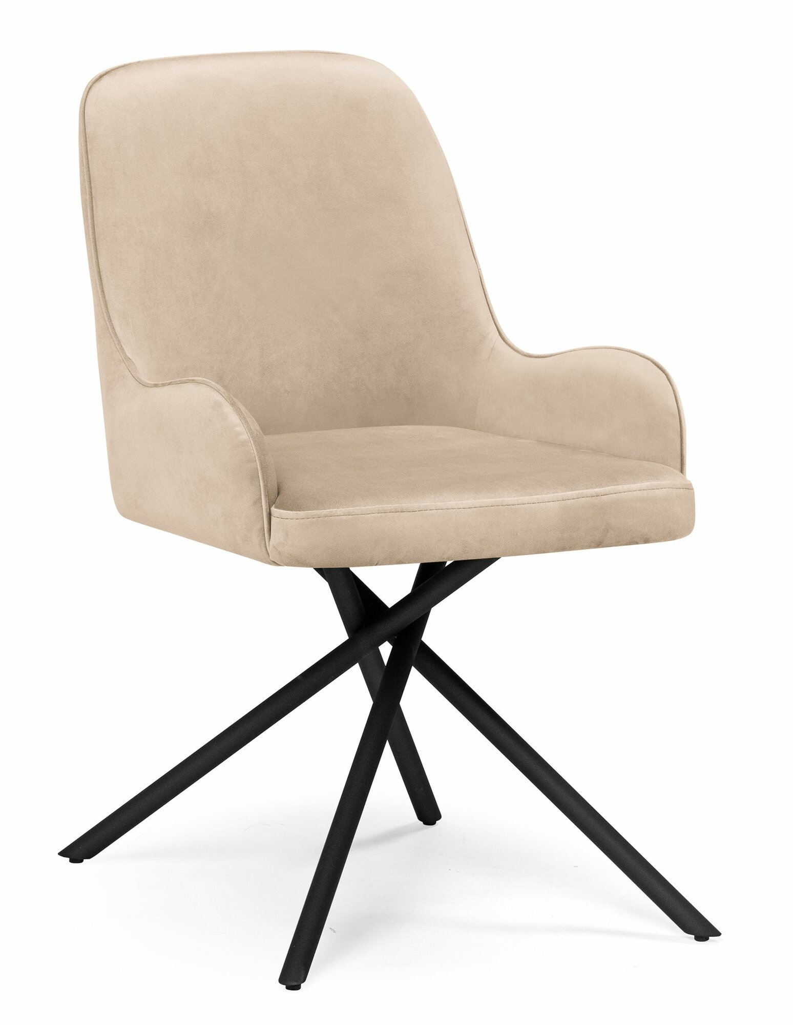 Стул для кухни на металлокаркасе MR-26 / черный Лайфмебель Галтер