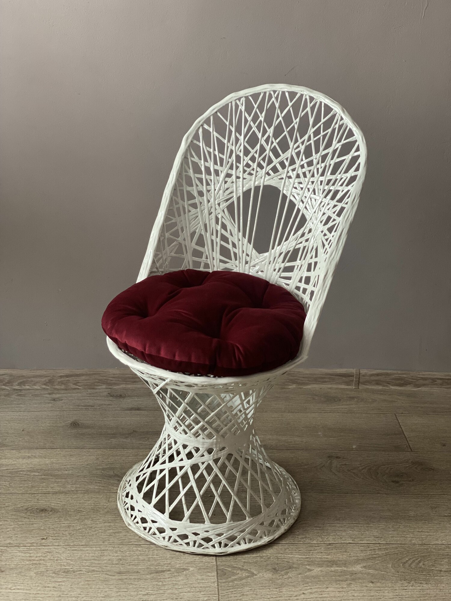 Кресло садовое ажурное Прованс стул для лоджии и балкона, бренд Ajurio