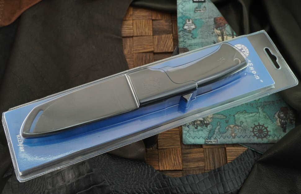Нож Кизляр Енот, сталь AUS-8, рукоять эластрон