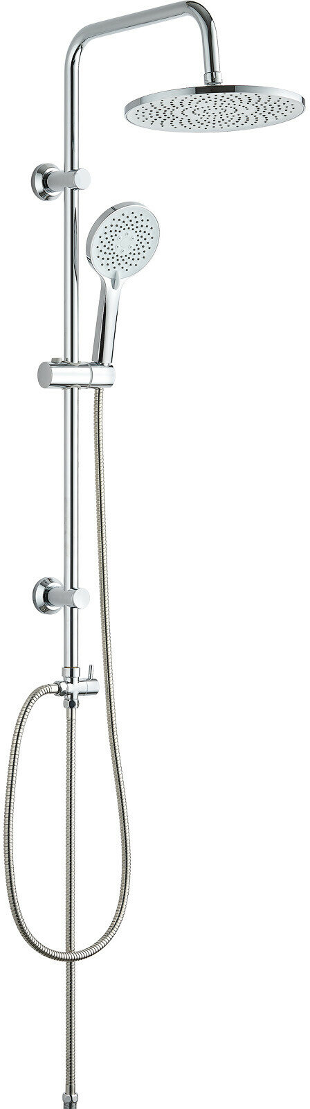 Душевая стойка с тропическим душем AV Engineering хром (AVSSS-068)