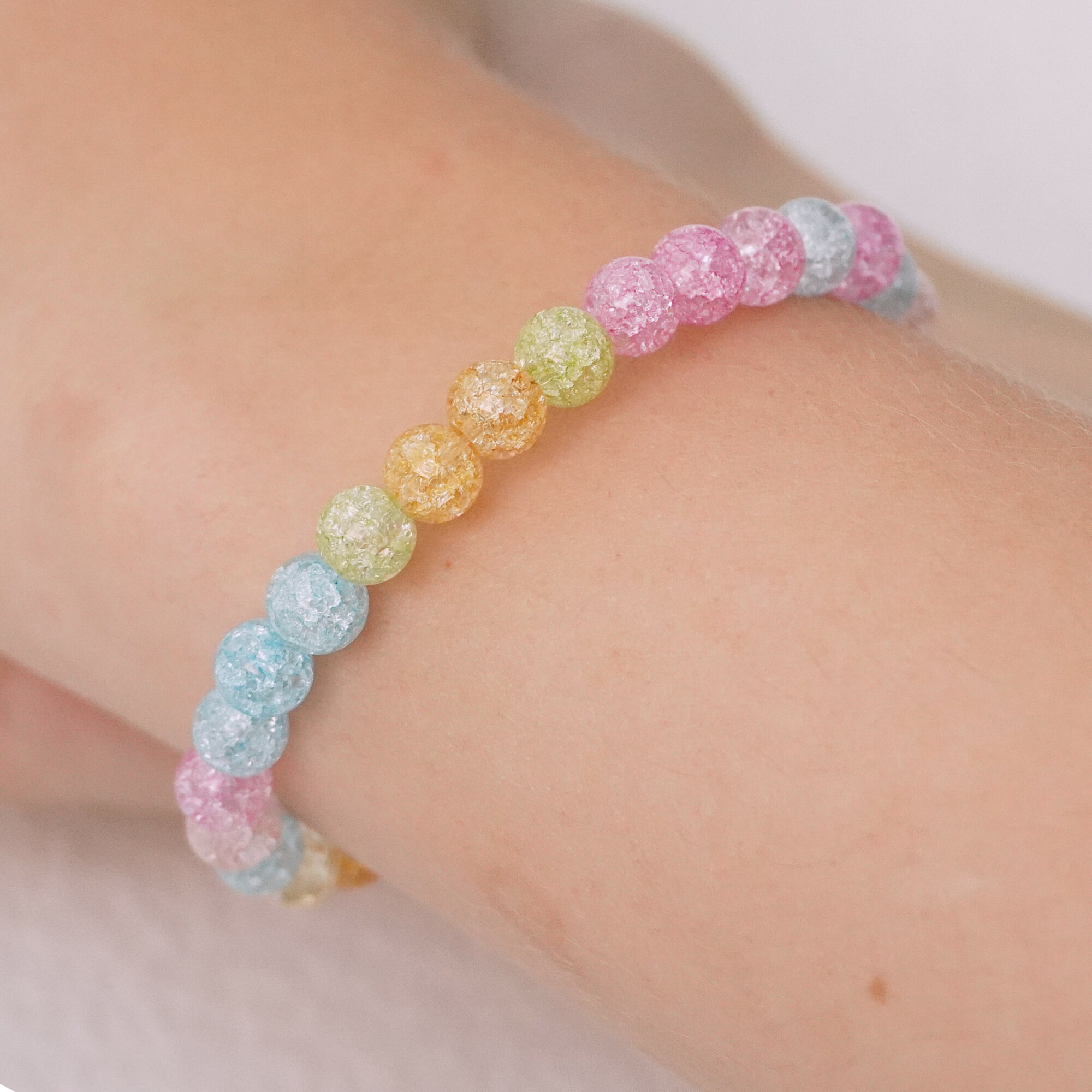 Браслет, искусственный камень