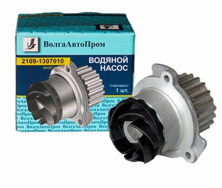Водянои насос 2108-2115 (8-кл. двигатель) евросальник, подшипник шарик+ролик 2109-1307010, ВолгаАвтоПром