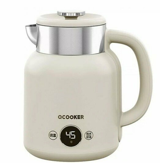 Чайник электрический CR-SH1501, 1.5 л, бежевый, 1500Вт.