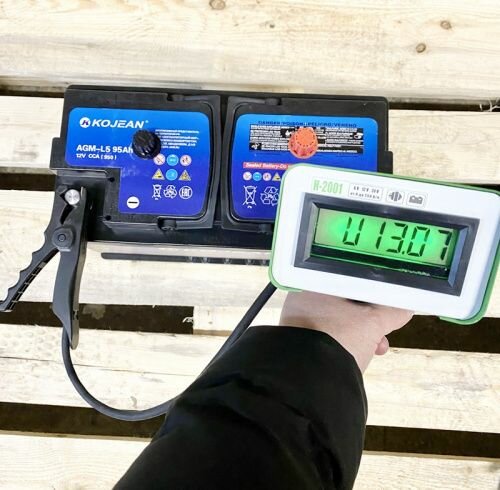 Аккумулятор автомобильный Kojean AGM 95Ah 950A EN 12V обратная полярность