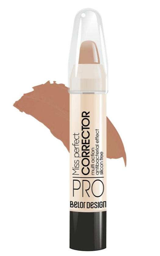 Корректор для лица BelorDesign miss perfect, тон 021, 2.4 гр.