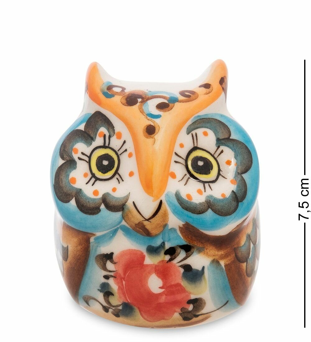 Фигурка Сова нов. цв.(Гжельский фарфор) A2134305