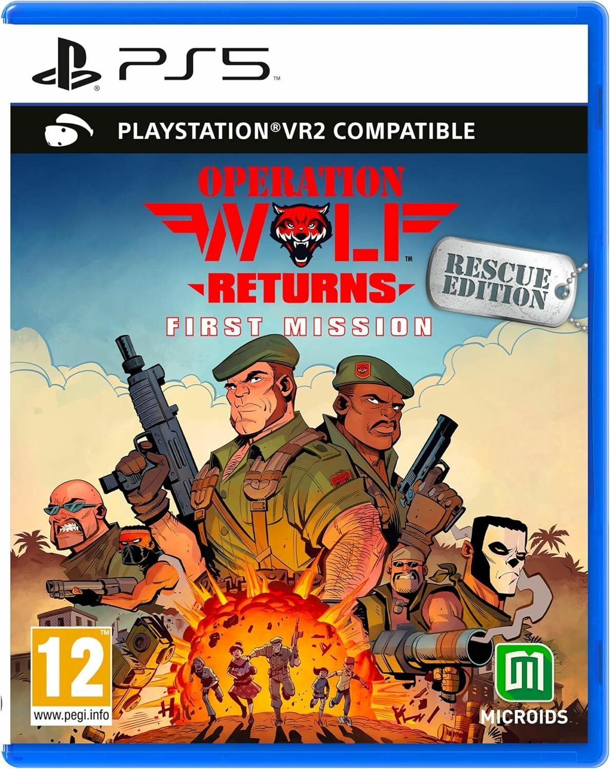 Игра Operation Wolf Returns: First Mission. Rescue Edition (поддержка PS VR2) (английская версия) для PS5