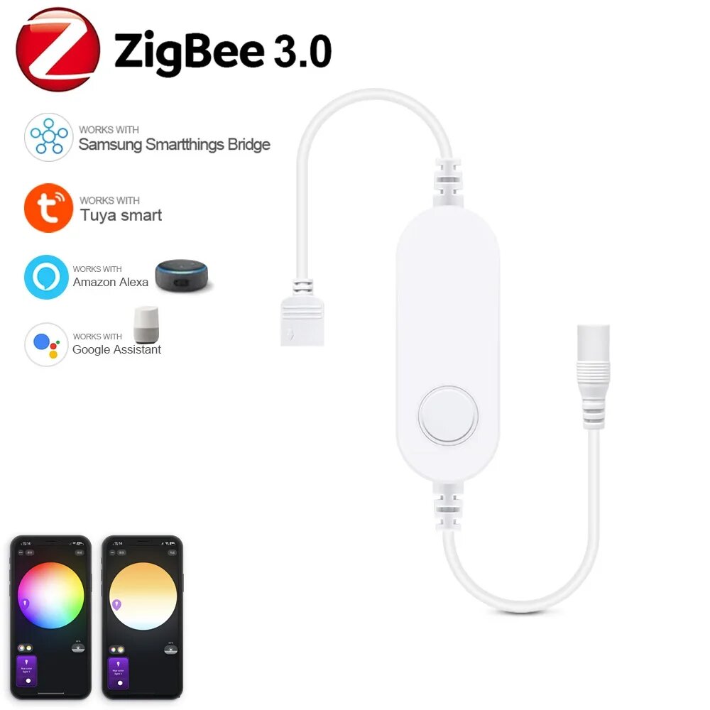RGB контроллер для лент 5Pin RGBW Zigbee 3.0